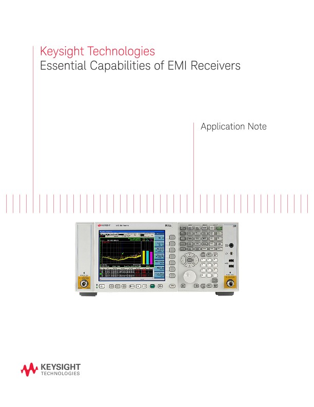 Essential Capabilities of EMI Receivers PDF Asset Page | Keysight